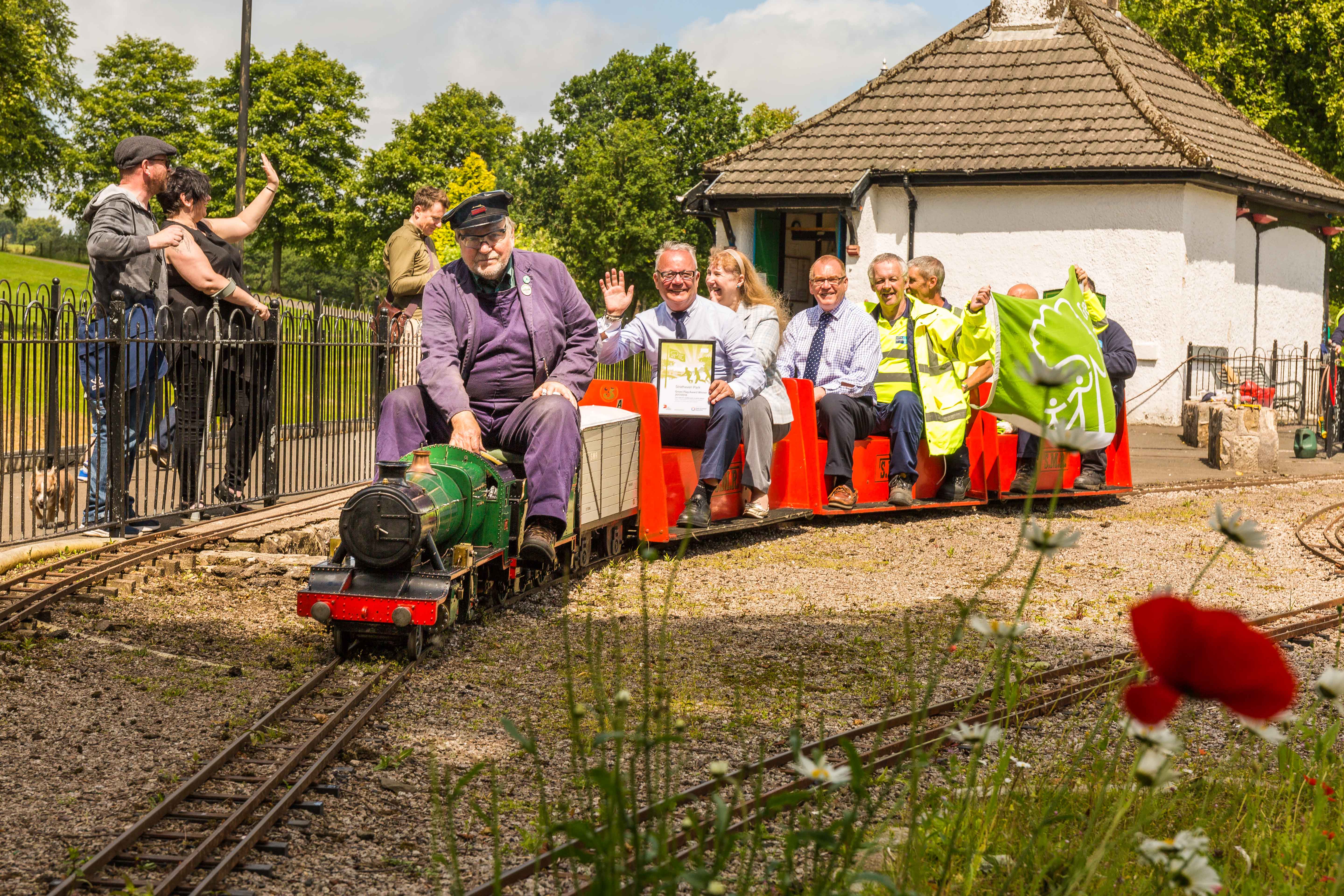 2017 – A slideshow of the year – Strathaven Miniature Railway
