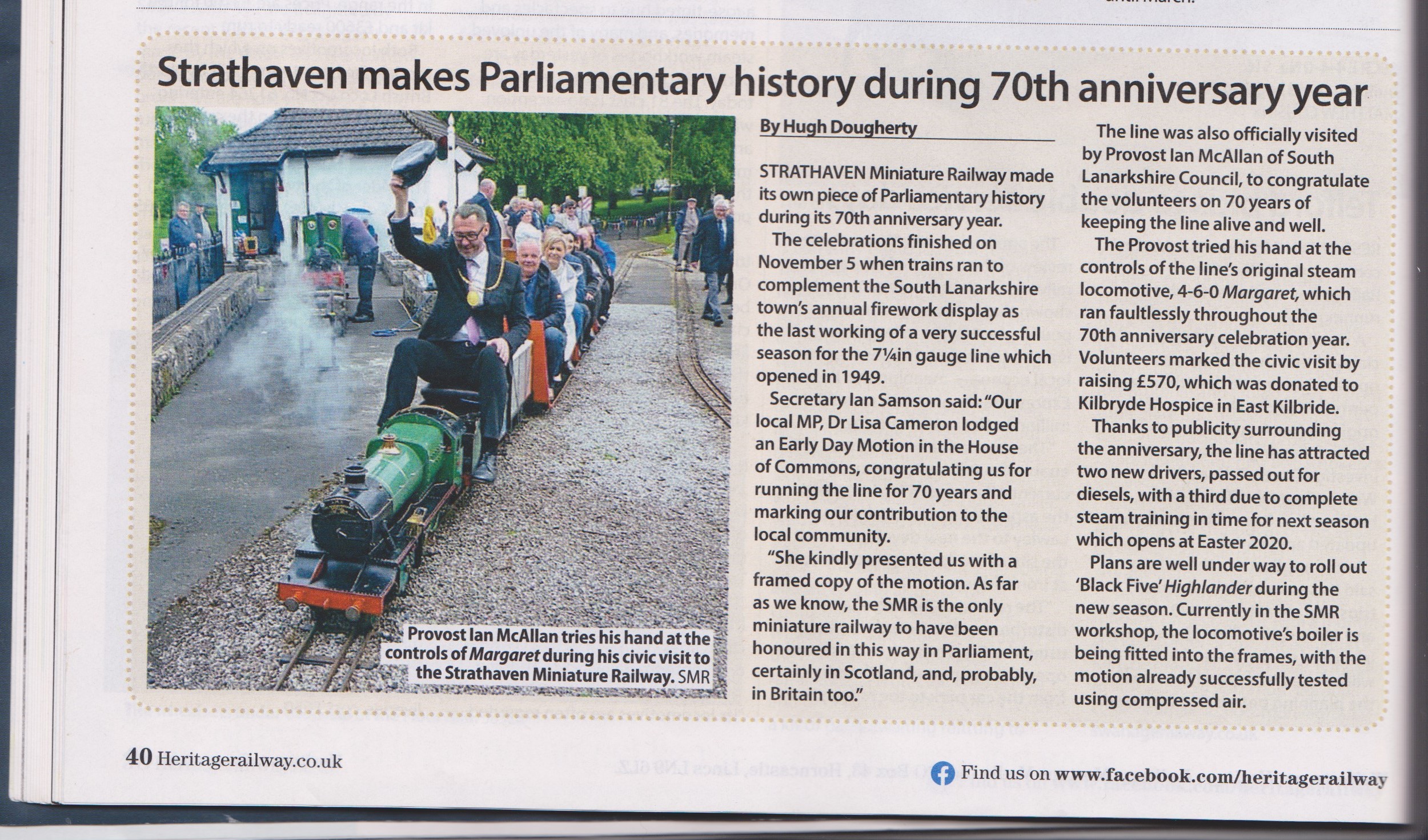 200107 – Heritage Railways – Strathaven Miniature Railway