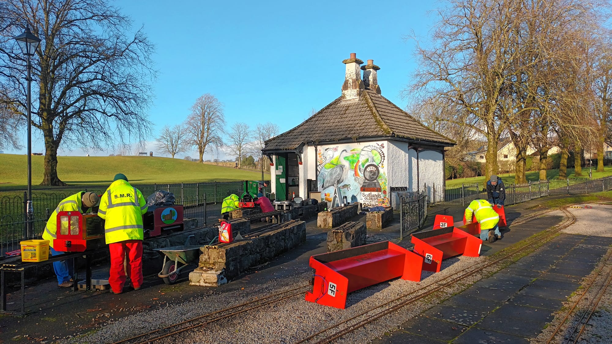 The Wee Train will Soon be Running Again ! – Strathaven Miniature Railway